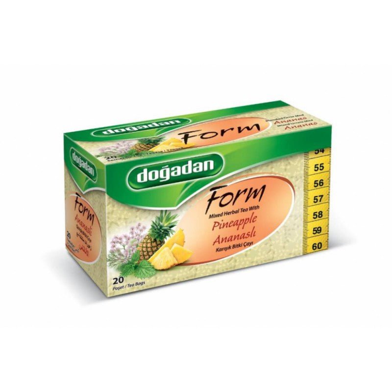 Doğadan Form Mixed Herbal Tea with Pineapple - 20 Bags – onsbazaar.com